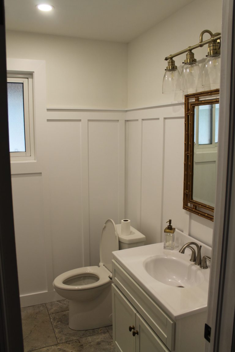Powder Room Towel Bar DIY The Hunted And Gathered Powder Room Towel Bar DIY The Hunted And Gathered